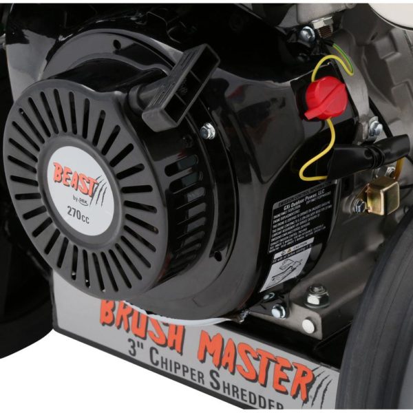 Brush Master 11 HP Chipper with 3" Dia Feeder - TransNorth Ltd