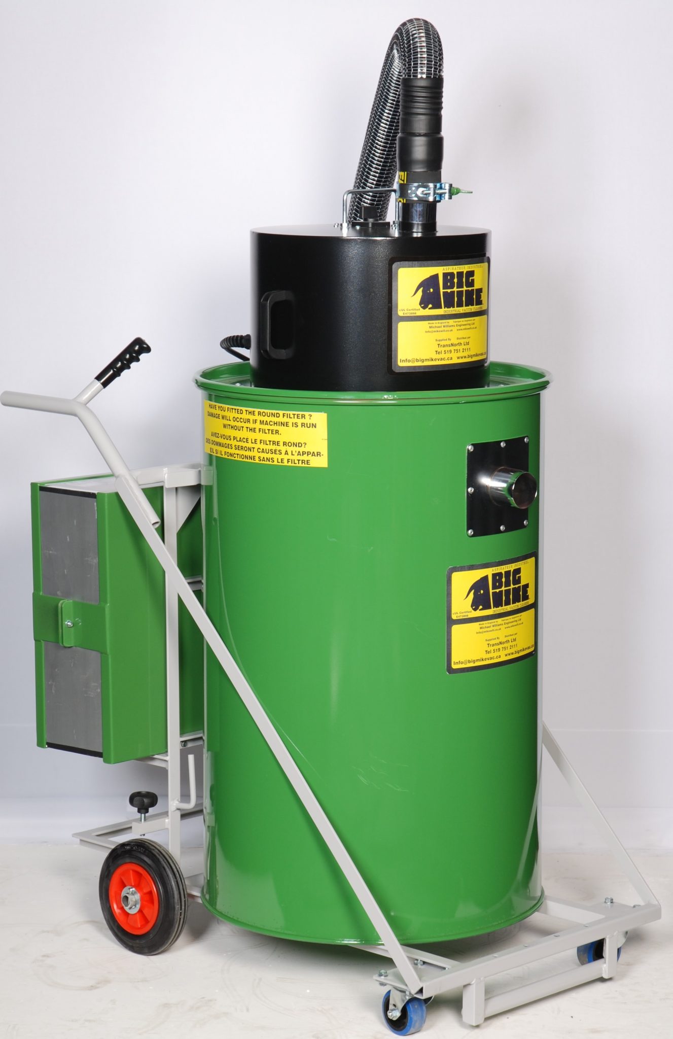 BIG MIKE Industrial Vacuums - TransNorth Ltd